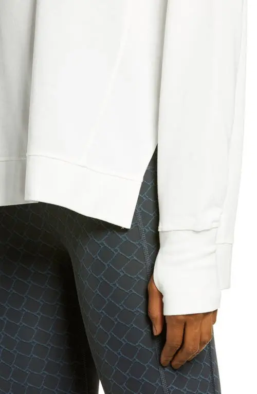 Sweaty Betty After Class Sweatshirt - Lily White