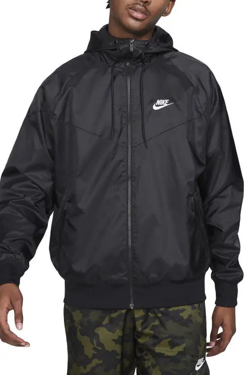 Nike Windrunner Jacket - Black/white