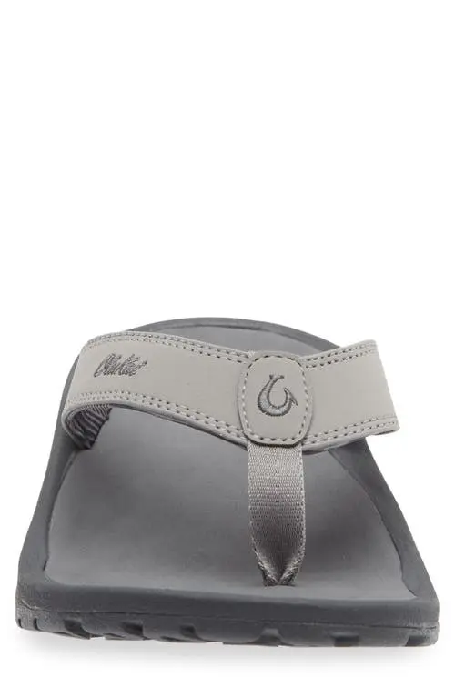 Olukai Ohana Flip Flop - Sharkskin/dk Shadow