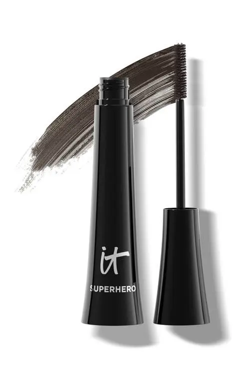 IT COSMETICS Superhero Elastic Stretch Volumizing Mascara - Brown