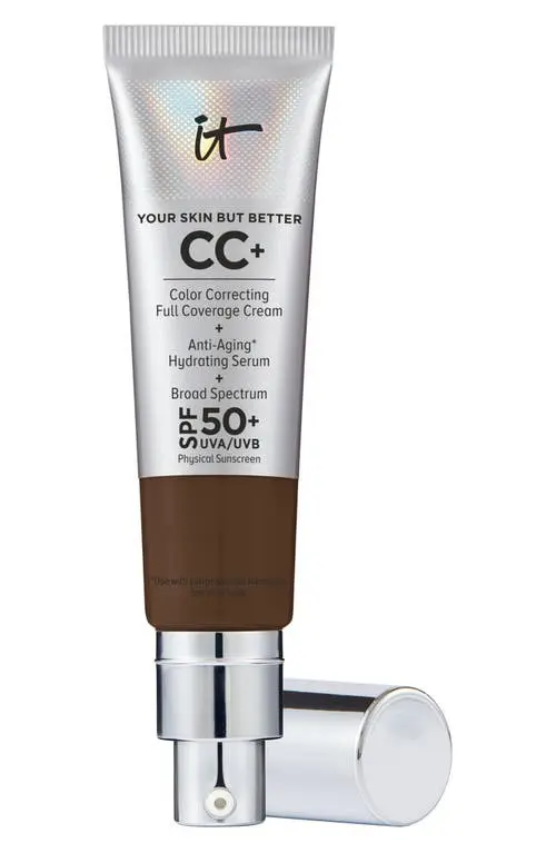 IT COSMETICS Cc+ Color Correcting Full Coverage Cream Spf 50 - Deep Cool