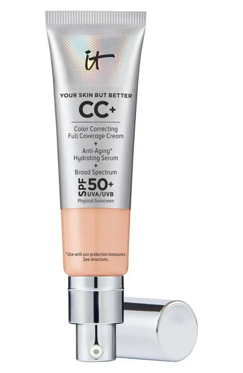 IT COSMETICS Cc+ Color Correcting Full Coverage Cream Spf 50 - Light Cool
