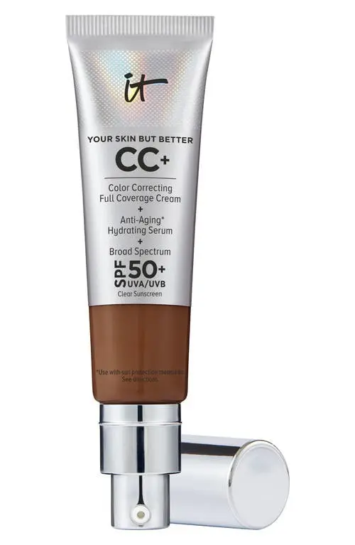 IT COSMETICS Cc+ Color Correcting Full Coverage Cream Spf 50 - Neutral Deep