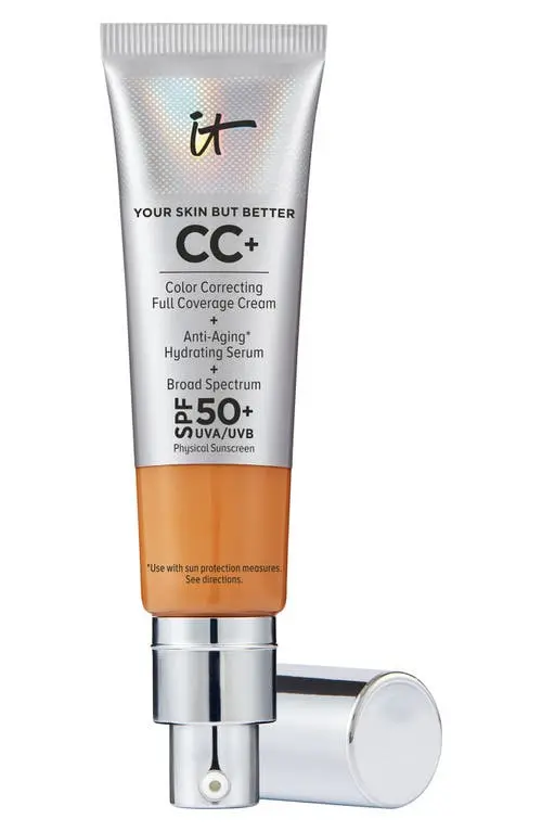 IT COSMETICS Cc+ Color Correcting Full Coverage Cream Spf 50 - Tan Rich