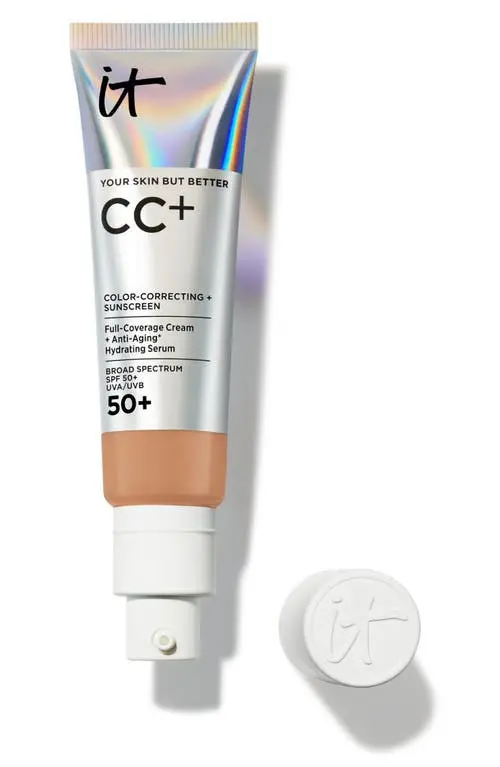 IT COSMETICS Cc+ Color Correcting Full Coverage Cream Spf 50 - Tan