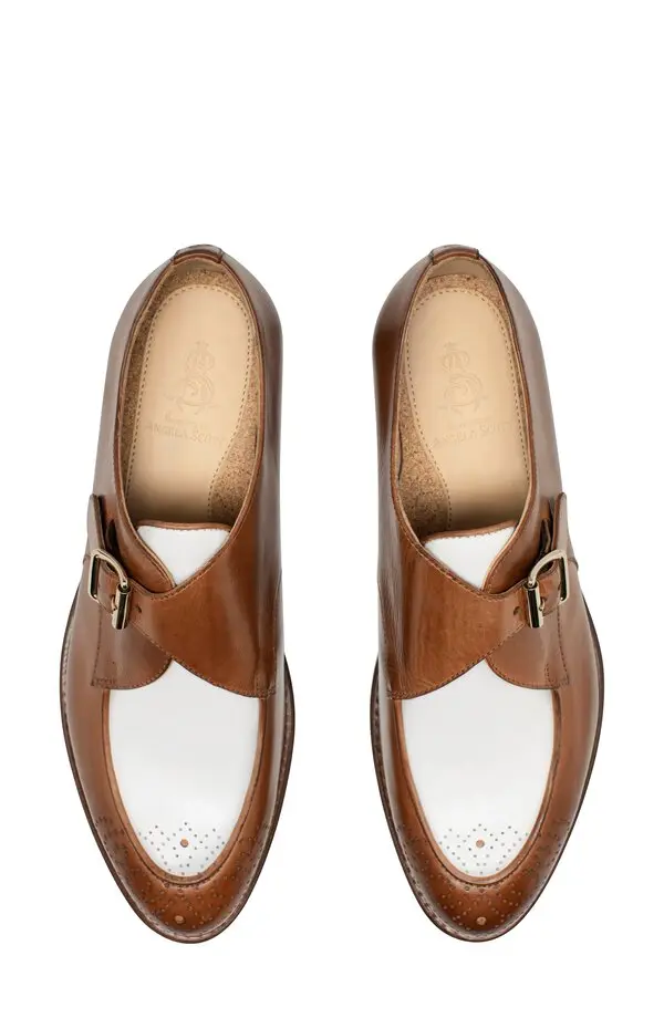 The Office Of Angela Scott Mr. Georgie Monk Strap Shoe In  display picture 1