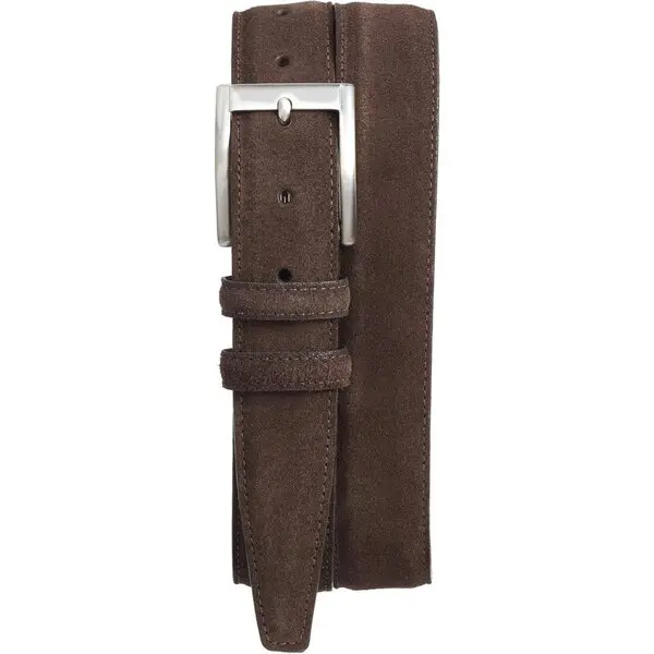 Torino Suede Belt - Espresso