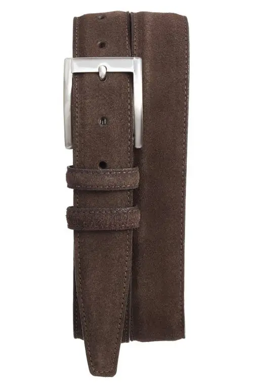 Torino Suede Belt - Espresso