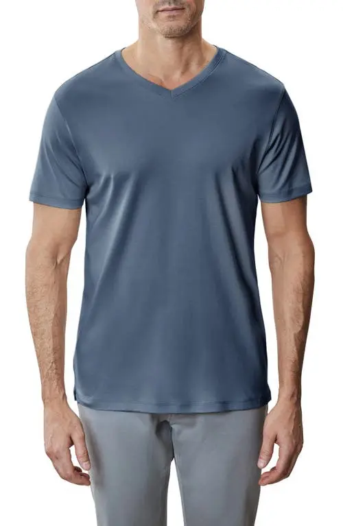 Robert Barakett Georgia Regular Fit V-neck T-shirt - Ocean Wave