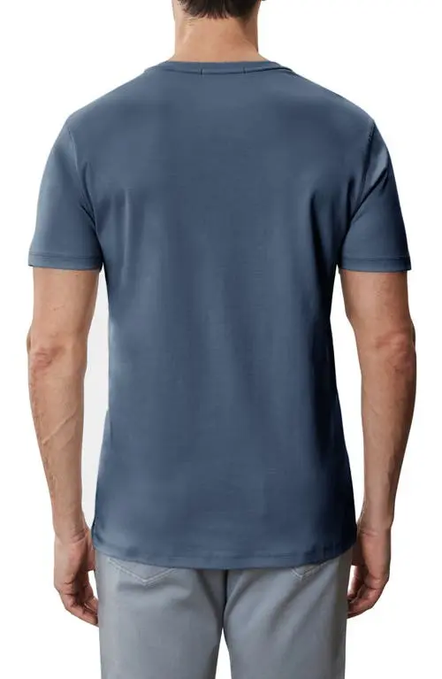 Robert Barakett Georgia Regular Fit V-neck T-shirt - Ocean Wave