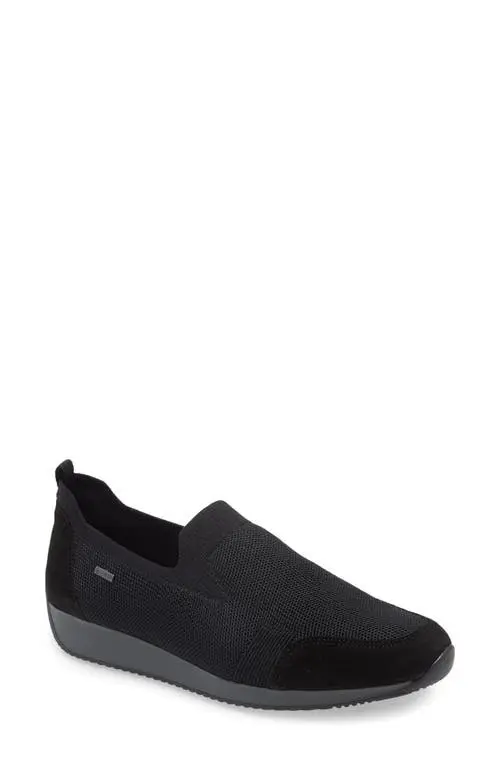 ARA Lilith Knit Slip-on Sneakers - Black