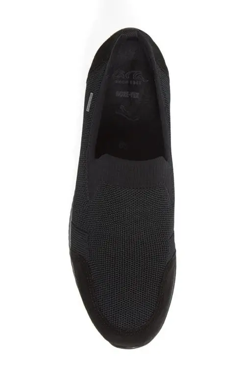 ARA Lilith Knit Slip-on Sneakers - Black