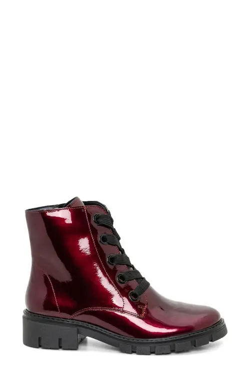 ARA Debbie Lace-up Boots - Red