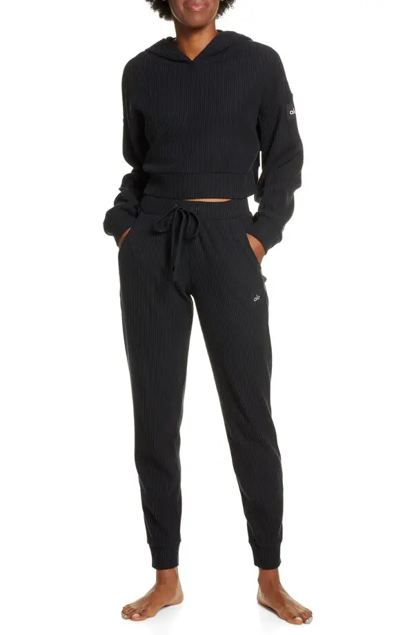 Alo Yoga High-waist Rib Joggers