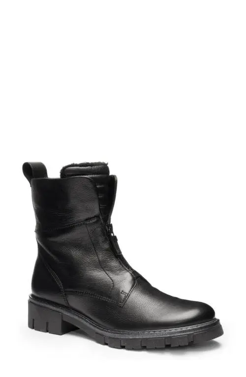 ARA Deon Leather Bootie - Black