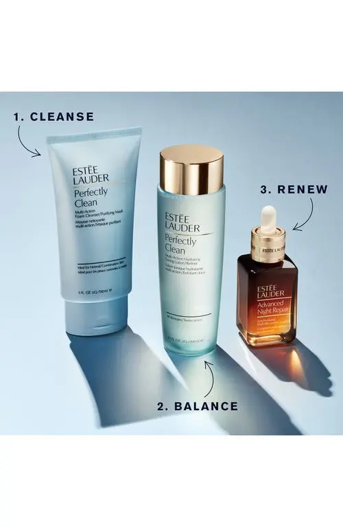 Estée Lauder Perfectly Clean Multi-action Foaming Cleanser & Purifying Face Mask
