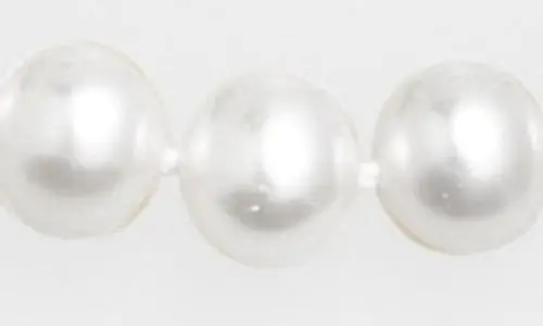 Lagos Luna Pearl Necklace - Silver