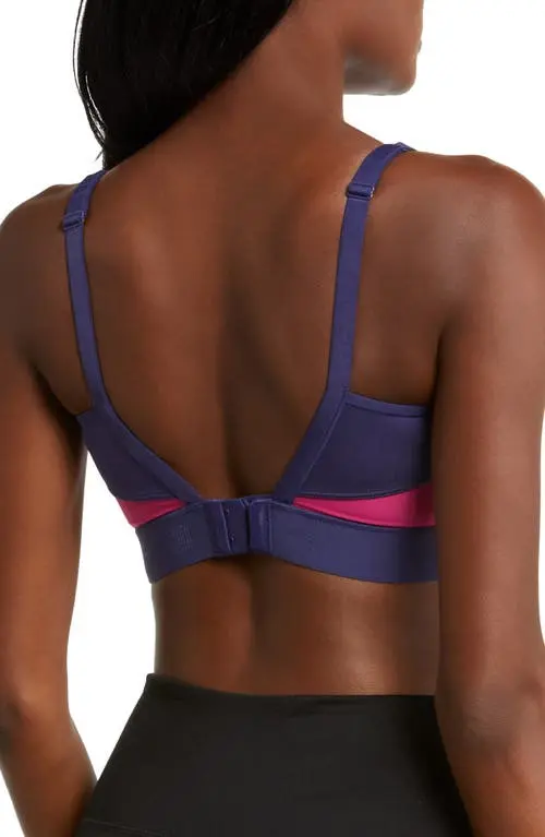 Natori Gravity Contour Underwire Sports Bra - Twilight/bright Blush