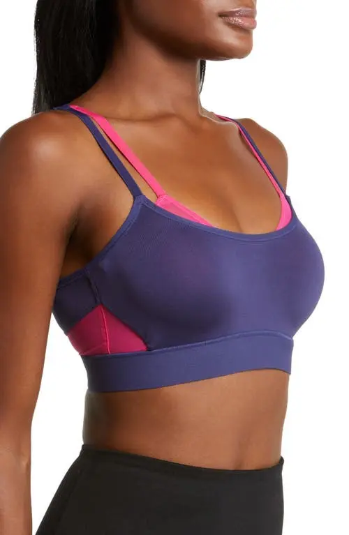 Natori Gravity Contour Underwire Sports Bra - Twilight/bright Blush