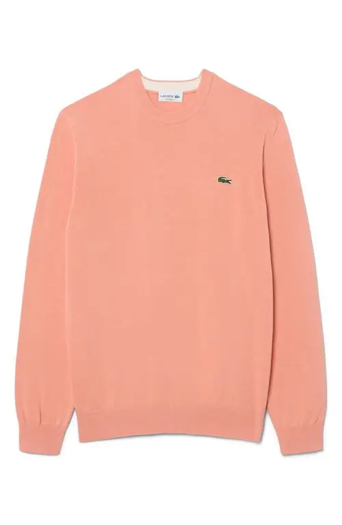 Lacoste Cotton Jersey Crewneck Sweater - Miami