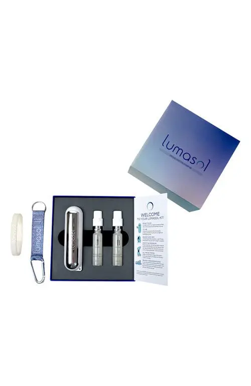 LUMASOL Broad Spectrum Spf 50 Ultra Fine Sunscreen Mist Starter Set $55 Value