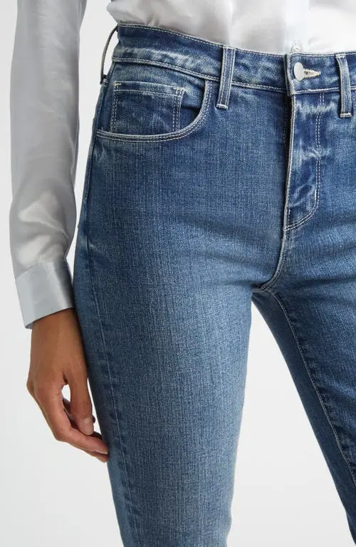 L'Agence Ruth High-waist Straight-leg Jeans