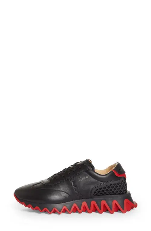 CHRISTIAN LOUBOUTIN Loubishark Low Top Sneaker - Black