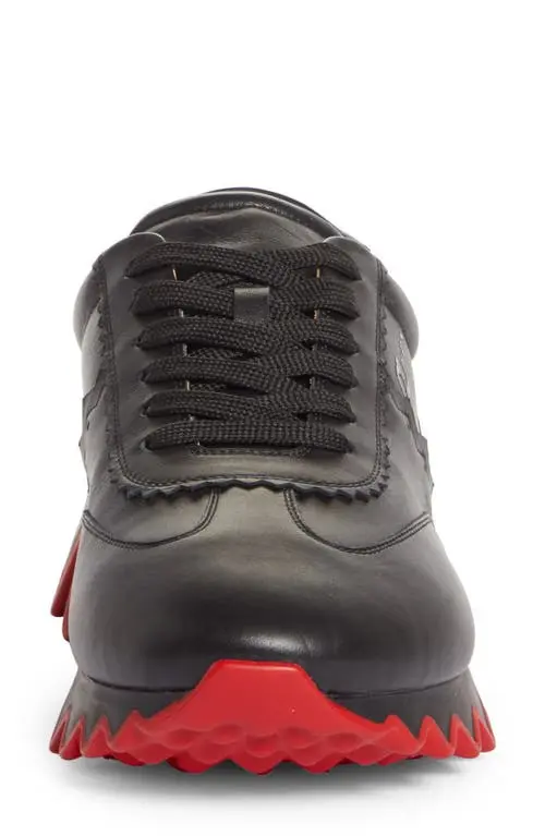 CHRISTIAN LOUBOUTIN Loubishark Low Top Sneaker - Black