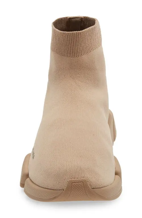 Balenciaga Speed Lt 2.0 Knit Slip-on - Beige