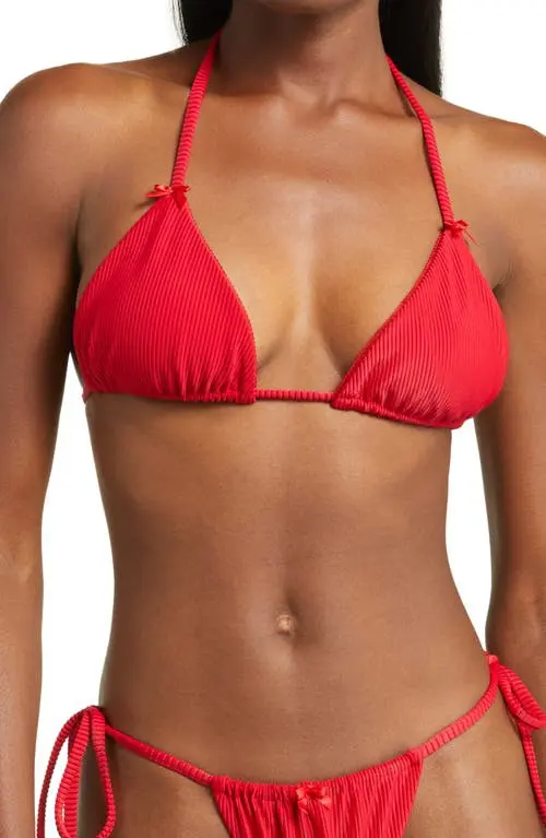 Frankies Bikinis Tia Rib Bikini Top