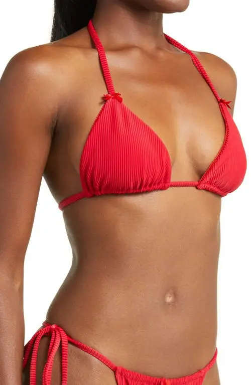 Frankies Bikinis Tia Rib Bikini Top