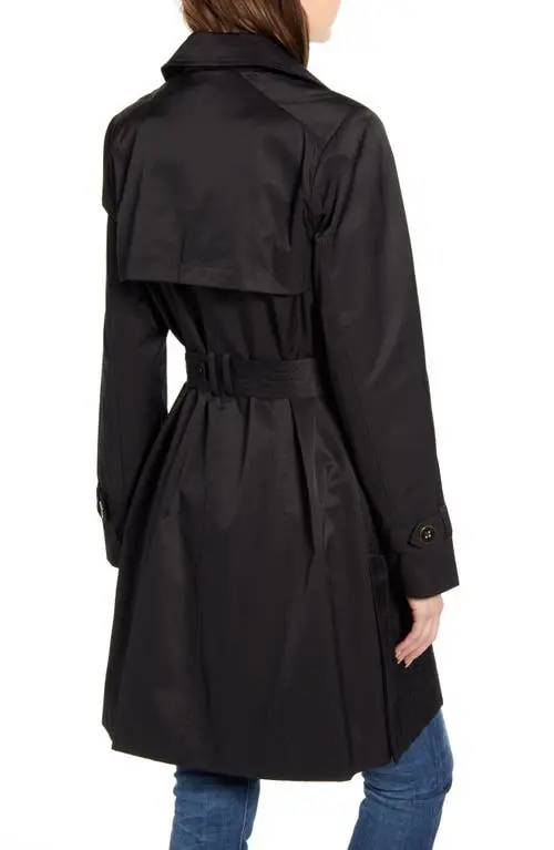 Cole Haan Hooded Trench Coat