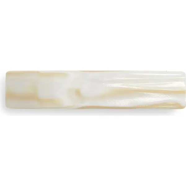 France Luxe Rectangular Barrette - Alba