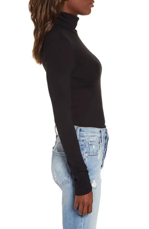 Splendid Classic Turtleneck - Black