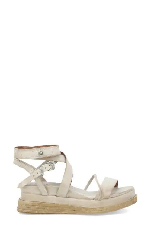 A.S.98 Labo Platform Sandal - Bone