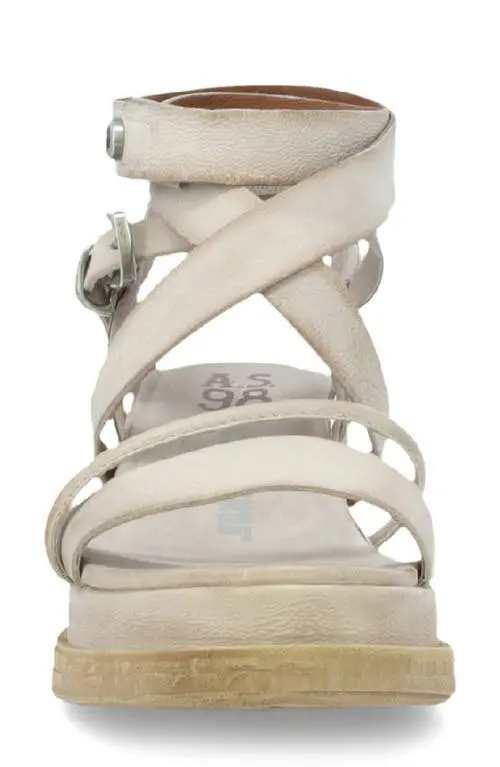A.S.98 Labo Platform Sandal - Bone