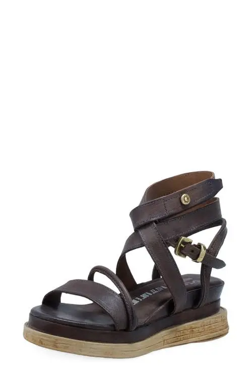 A.S.98 Labo Platform Sandal - Brown