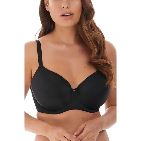 Fantasie Aura Underwire Molded T-shirt Bra - Black