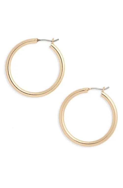 Nordstrom Medium Endless Hoop Earrings - Gold