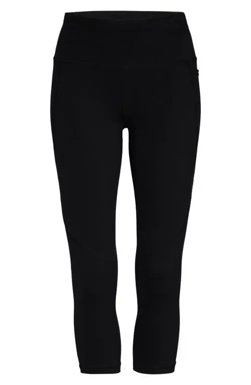 Sweaty Betty Power Workout Crop Pocket Leggings - Black