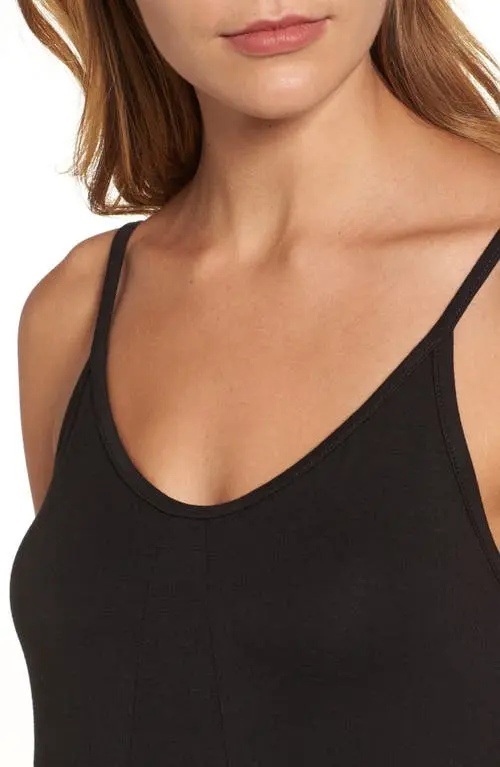 Loveappella Stretch-knit Maxi Dress - Black