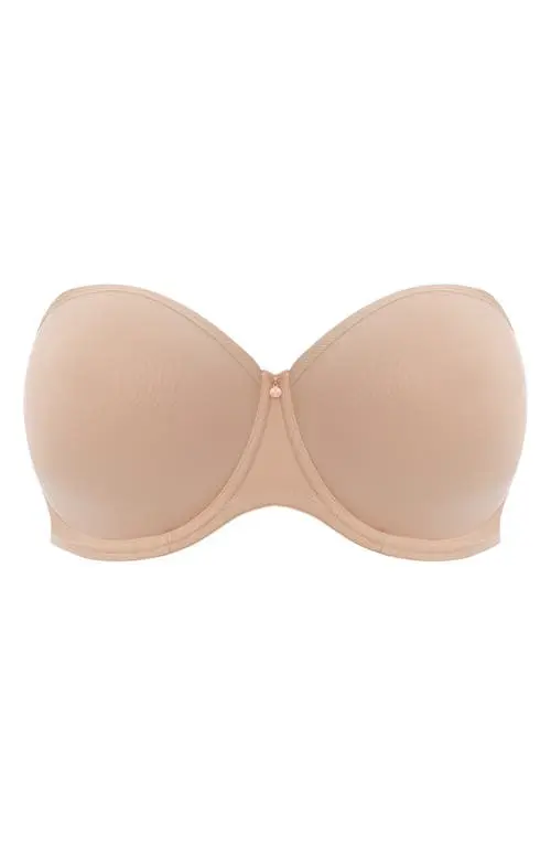 Elomi Smooth Full Figure Strapless Underwire Bra - Sahara