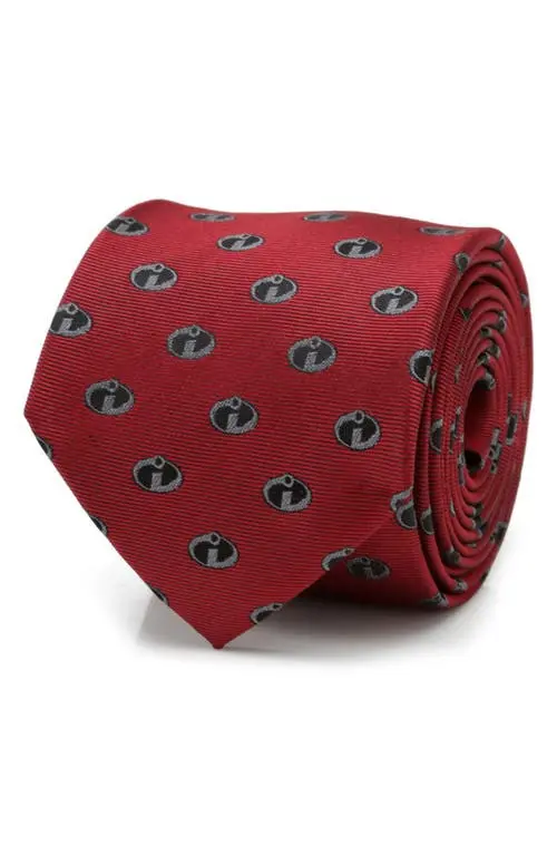CUFFLINKS, INC. Incredibles Logo Neck Tie - Red