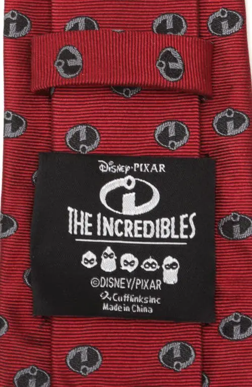 CUFFLINKS, INC. Incredibles Logo Neck Tie