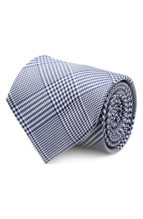 CUFFLINKS, INC. Glen Plaid Neck Tie - Blue