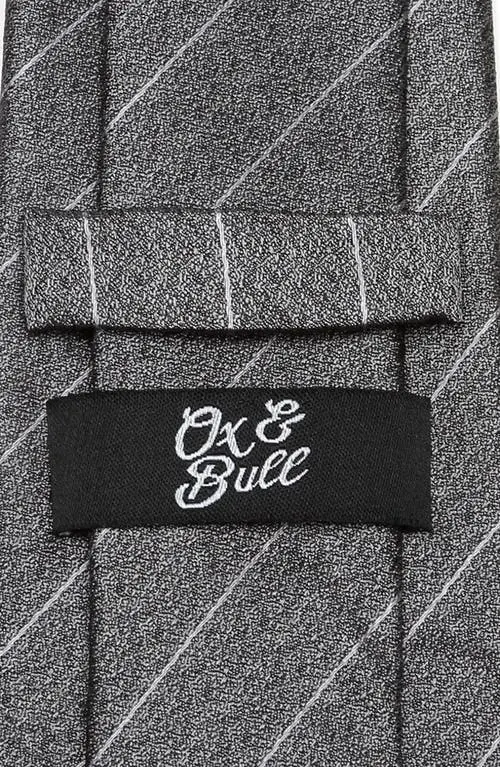 CUFFLINKS, INC. Striped Neck Tie - Gray