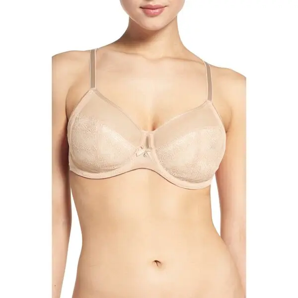Chantelle Revele Moi Perfect Fit Underwire Bra - Nubuck
