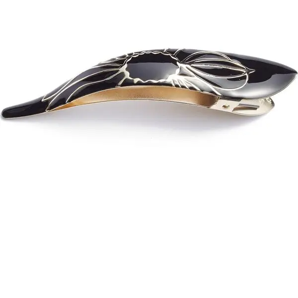 FICCARE Maximas Lotus Hair Clip - Black