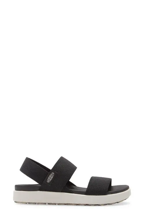 Keen Elle Webbing Strap Sandal - Black