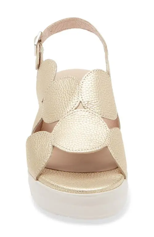 WONDERS Platform Sandal - Max Platino